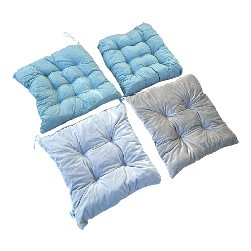 Set 4 Perne decorative pentru scaun de bucatarie sau terasa, dimensiuni ...