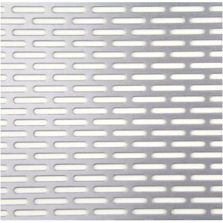 Sita pentru moara cu gauri alungite 10x20 mm din otel, 1x1000x2000 mm ...