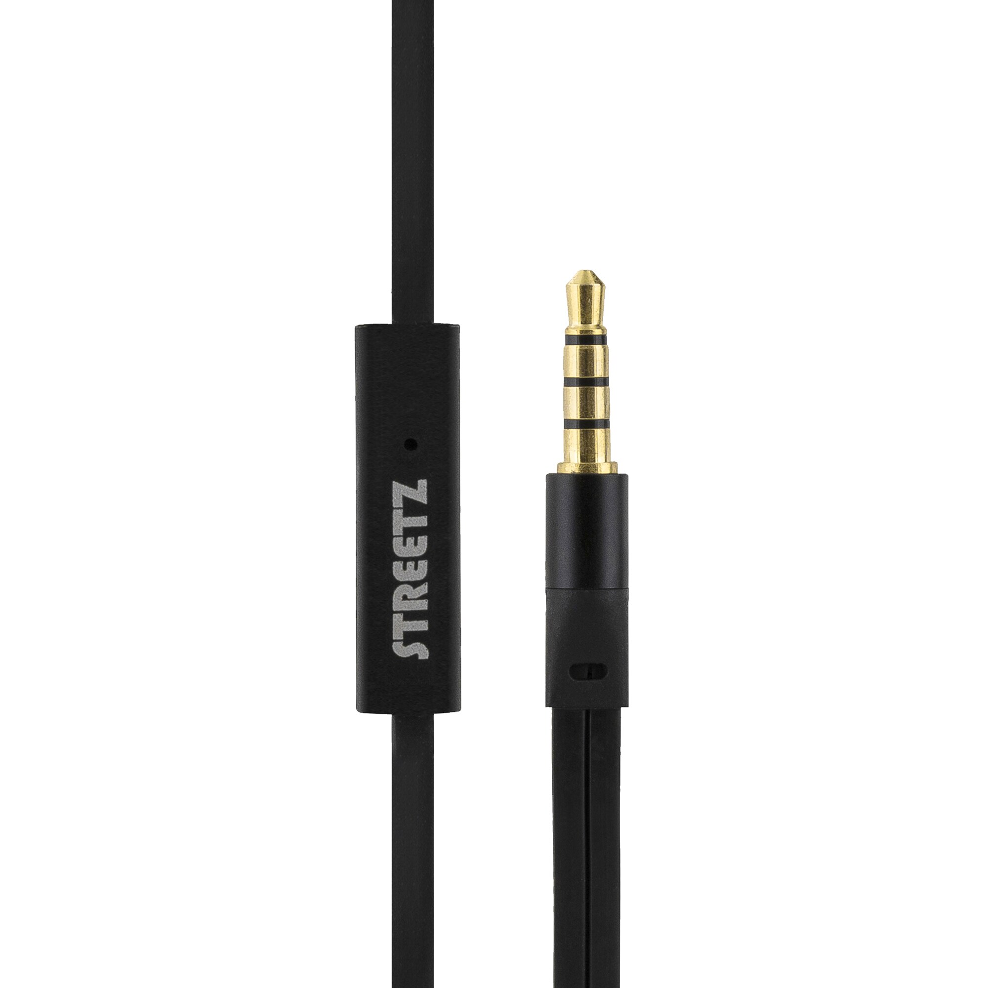 Casti sport in-ear STREETZ E120 cu telecomanda pe fir, mufa 3, 5mm ...
