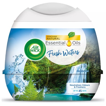 Odorizant de camera gel, Air Wick Fresh Water, 180 g - eMAG.ro