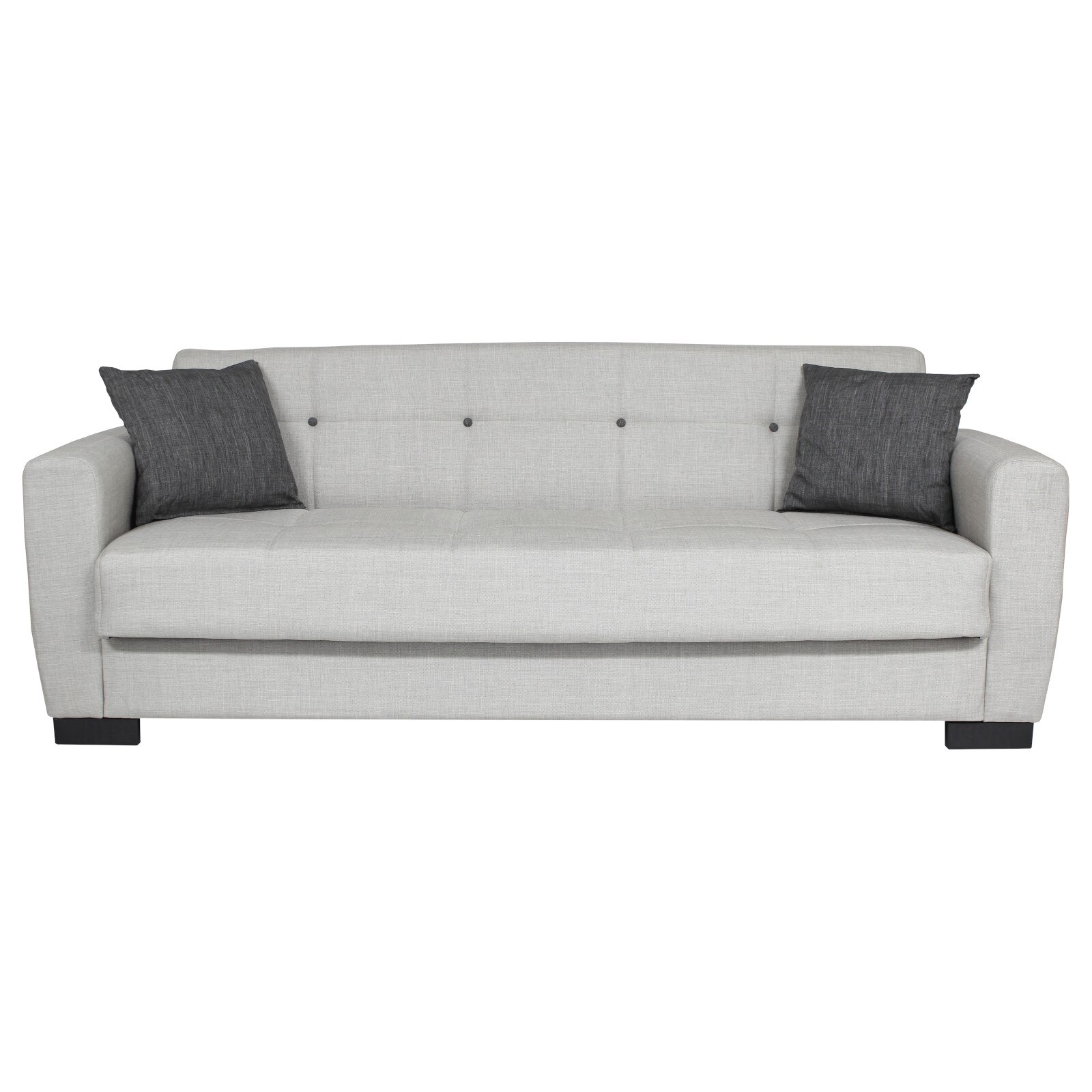 Canapea extensibila Bianca gri 51002, pentru living si hol, cu 3 locuri ...