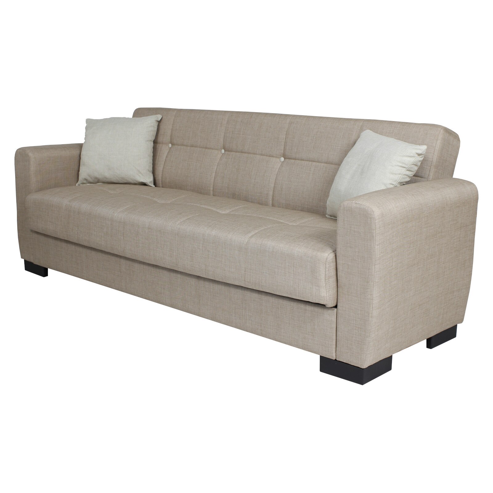 Canapea extensibila Bianca crem 06002, pentru living si hol, cu 3 ...