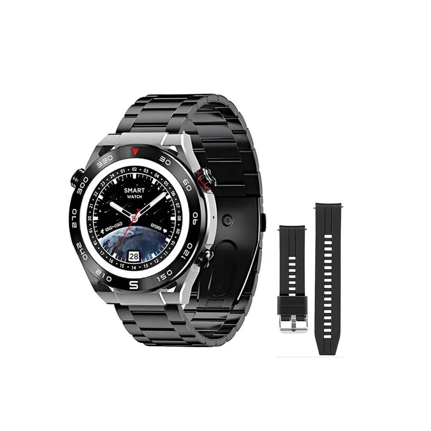 Smartwatch G5 Max Doty®, cu 2 bratari incluse si incarcator, Cadran ...