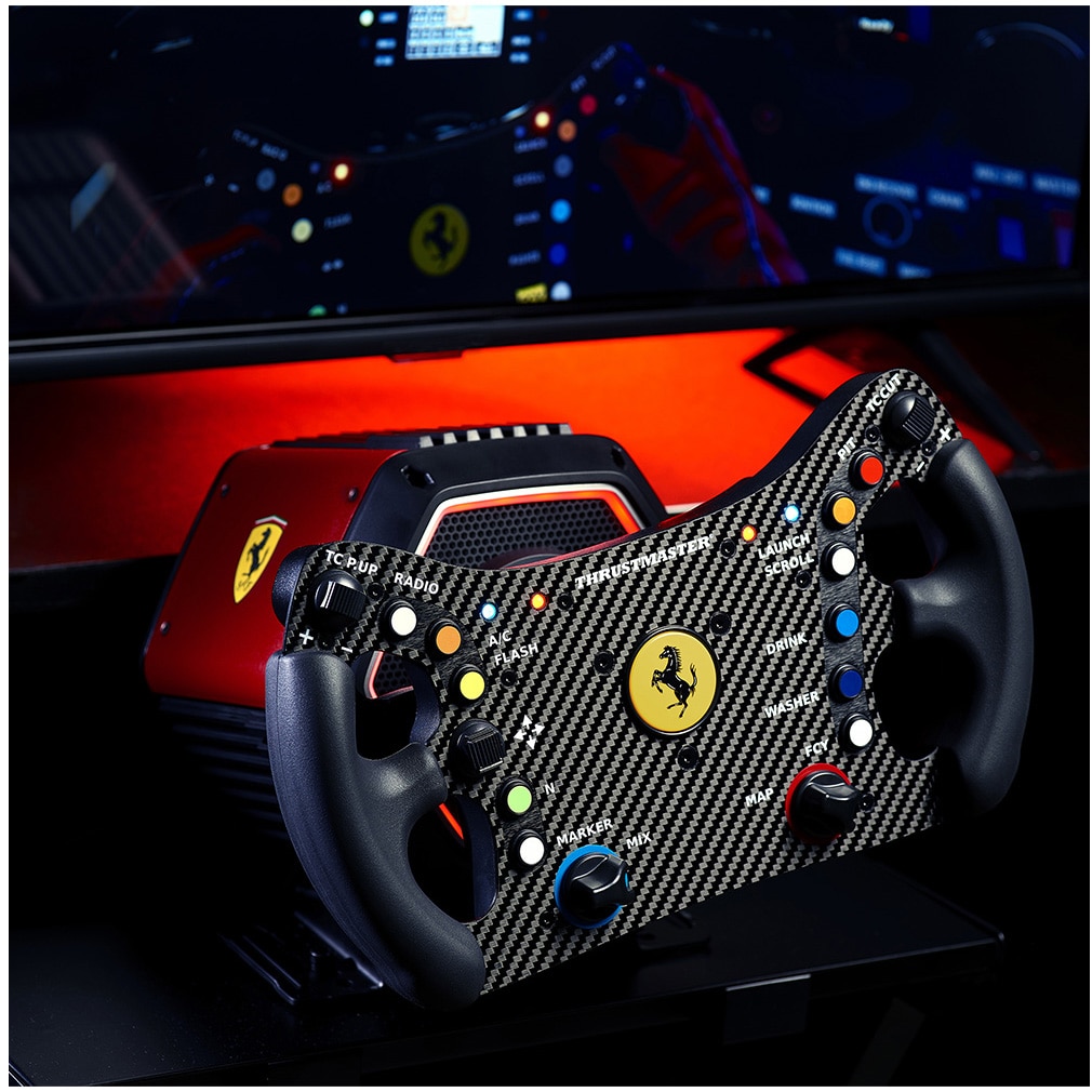 Volan Thrustmaster Ferrari 488 GT3 Wheel Add-On pentru PlayStation 4 ...