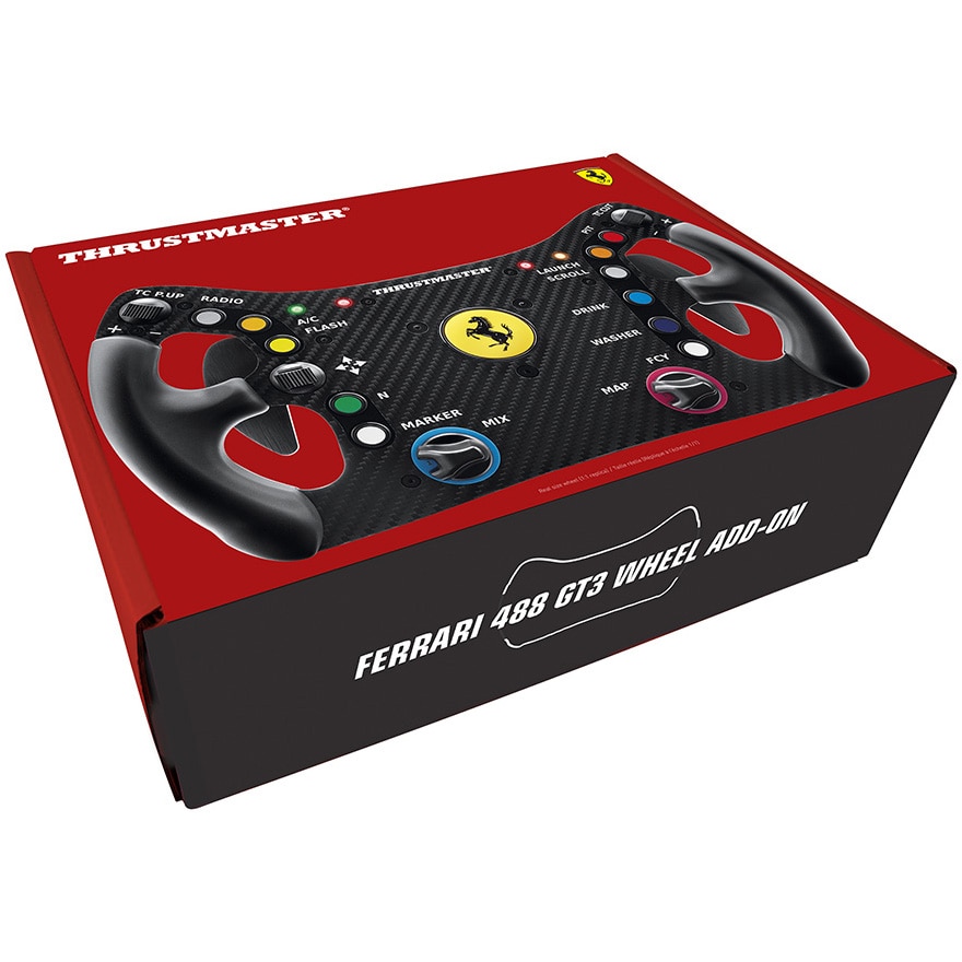 Volan Thrustmaster Ferrari 488 GT3 Wheel Add-On pentru PlayStation 4 ...