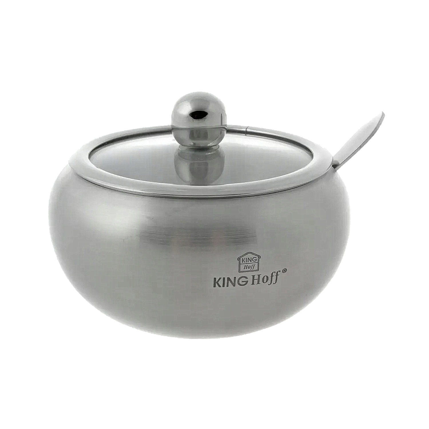 Recipient pentru zahar, condimente, sosuri, cu lingura, inox ...