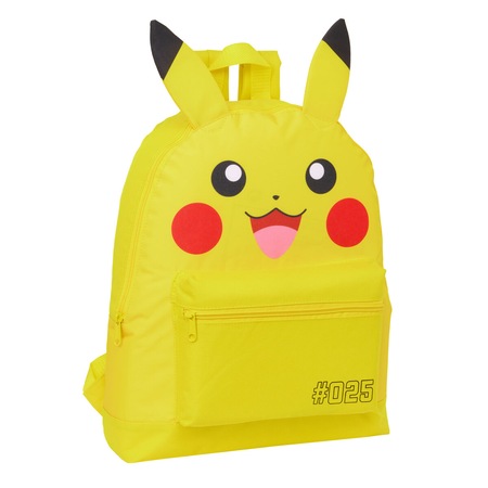 Geanta de scoala, Pokemon, 30 x 40 x 15 cm, Galben - eMAG.ro