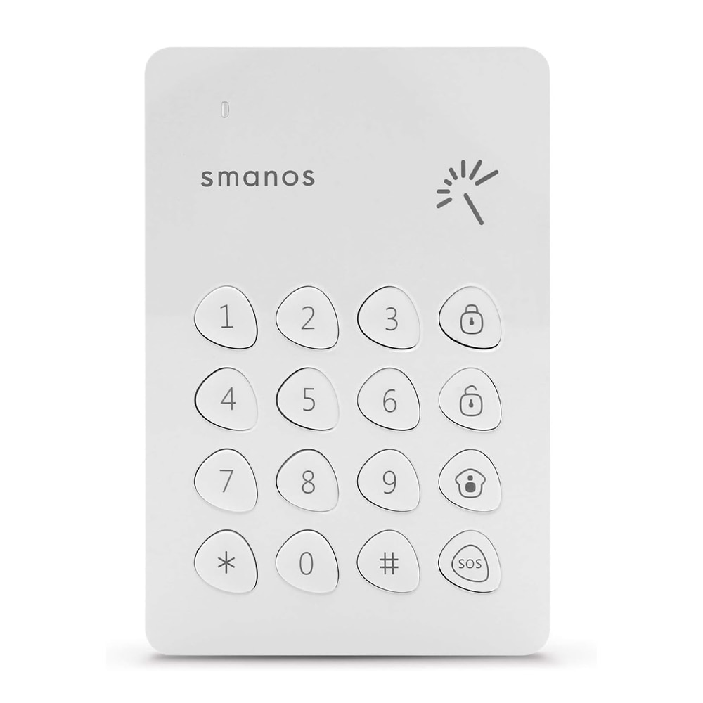 Tastatura RFID fara fir pentru sistem de alarma Smanos RFID WK7000 ...