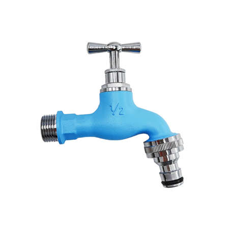 Robinet cismea, Hydrostab, 1/2, Albastru - eMAG.ro