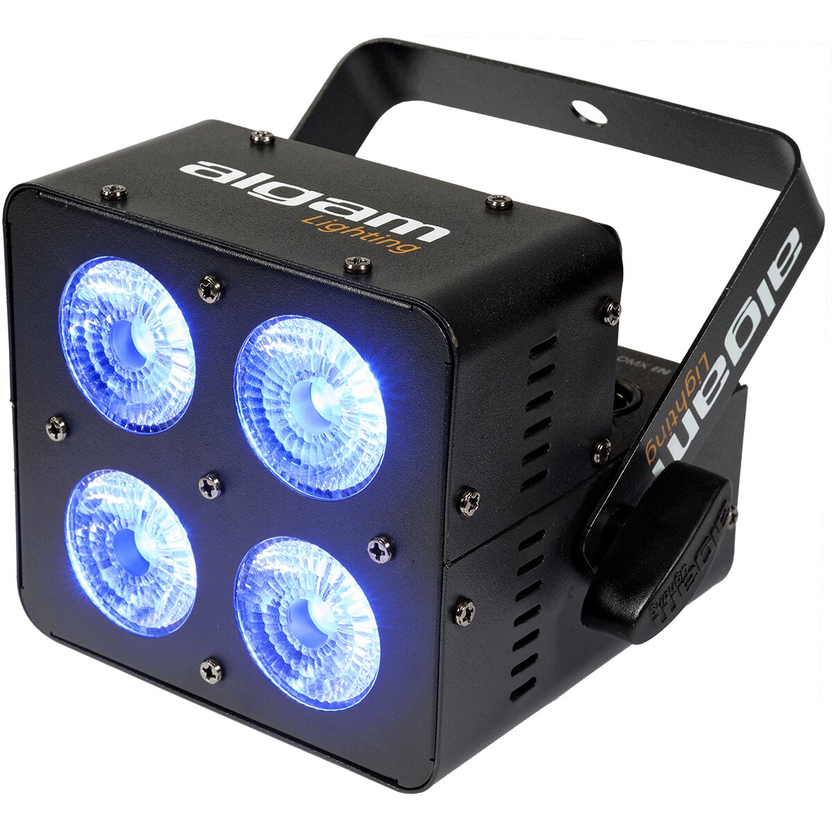 Spot, iluminare Algam, Par 410-Quad, 4 x 10w LED RGBW, negru - eMAG.ro