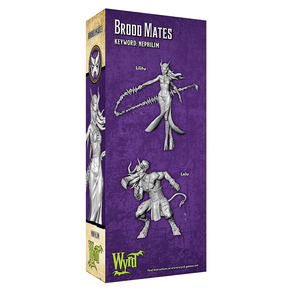 Extensie de joc Malifaux 3rd Edition, Brood Mates, 2 carduri si modele ... Extensie de joc Malifaux 3rd Edition, Brood Mates, 2 carduri si modele ...