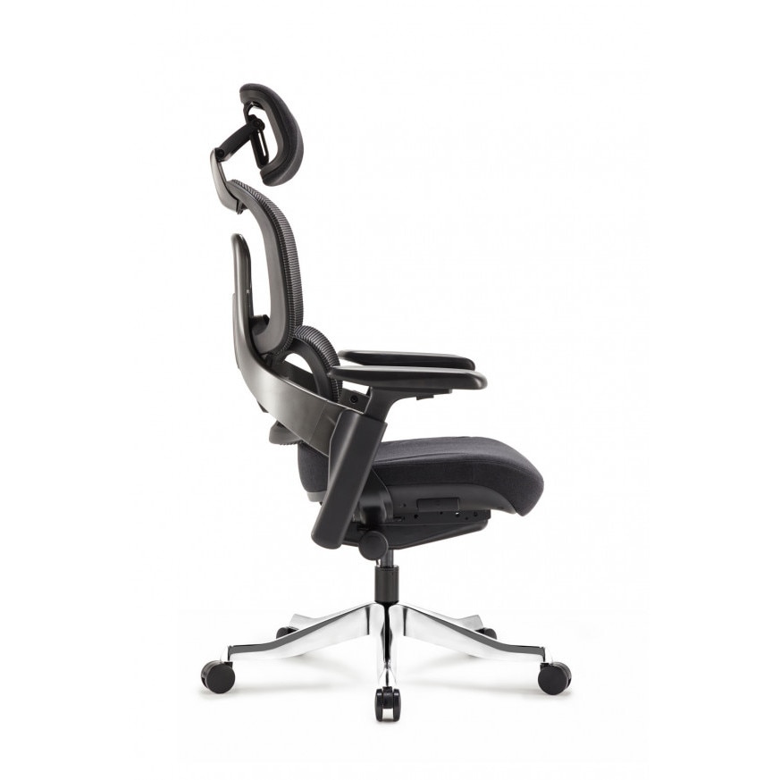 Ергономичен офис стол Ergo Flex, черен - eMAG.bg