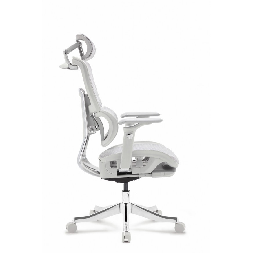Ергономичен офис стол Ergo Elite, сив - eMAG.bg