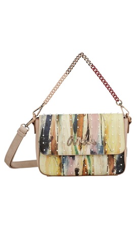 Geanta de umar cu perle, Anekke, Hollywood, Multicolor - eMAG.ro