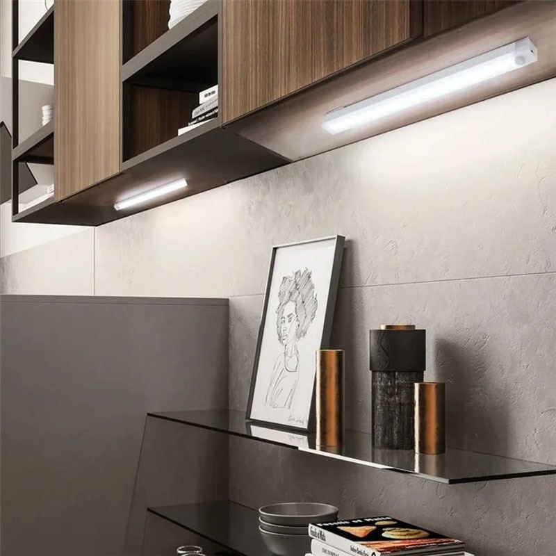 Lampa LED cu senzor de miscare si lumina NEXTLY, 20 cm, pentru dulap ...