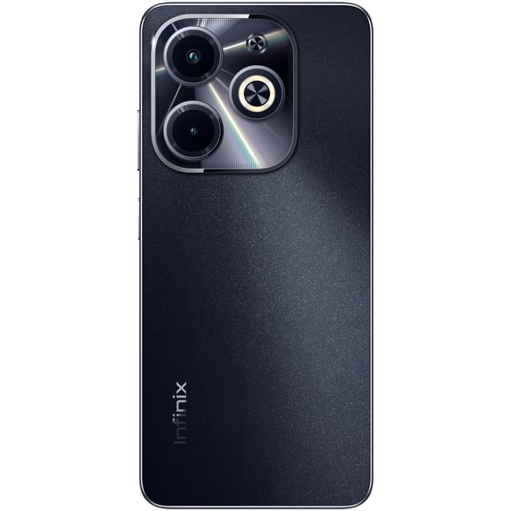 Telefon mobil Infinix HOT 40i, 8GB RAM, 256GB, 4G, Starlit Black - eMAG.ro