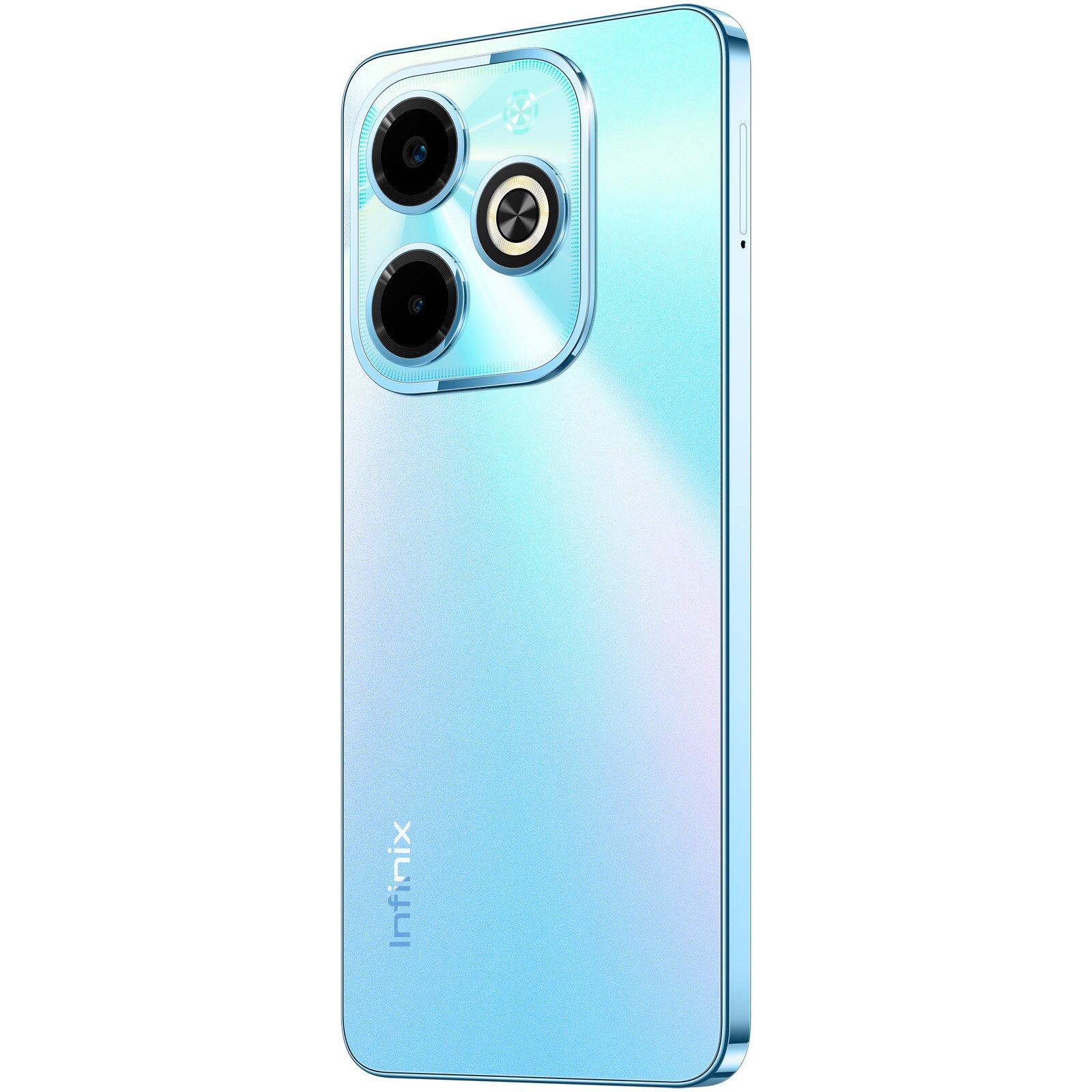 Смартфон Infinix HOT 40i, 4GB RAM, 128GB, 4G, Palm Blue - eMAG.bg