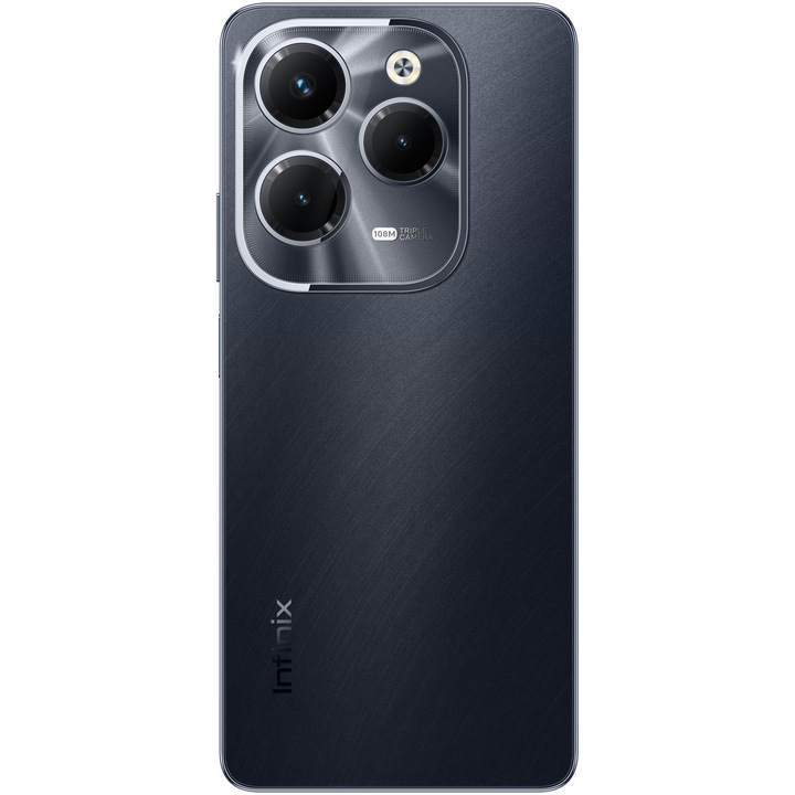 Telefon mobil Infinix HOT 40 Pro, 8GB RAM, 256GB, 4G, Starlit Black ...