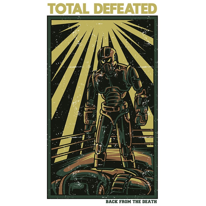 Sticker Cu Imagine Stil Benzi Desenate CU Soldat Cu Armura Metal auriu ...