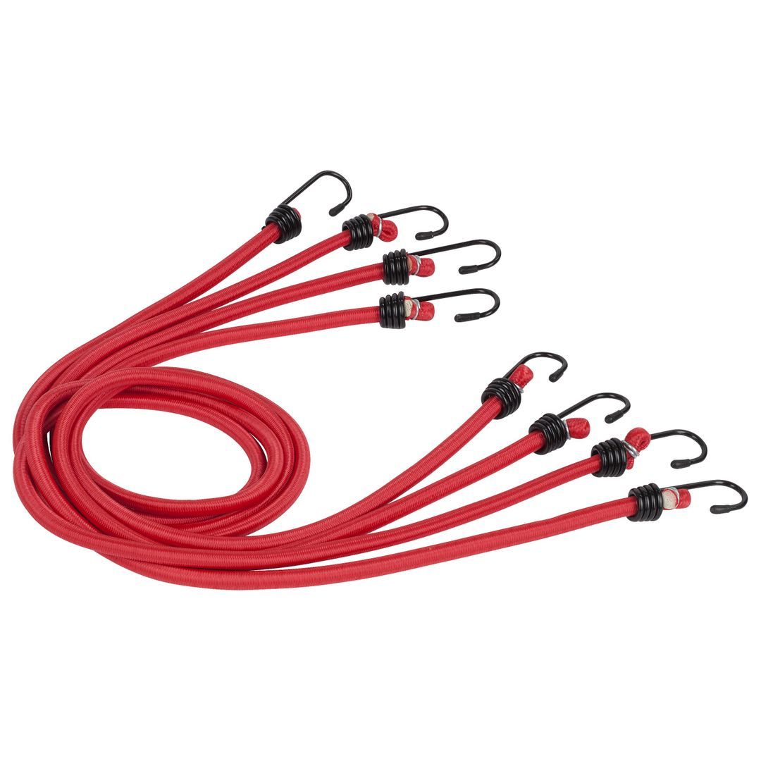 Chinga elastica cu carlige Kreator KRT555102, 0.8mm, 100cm, patru ...