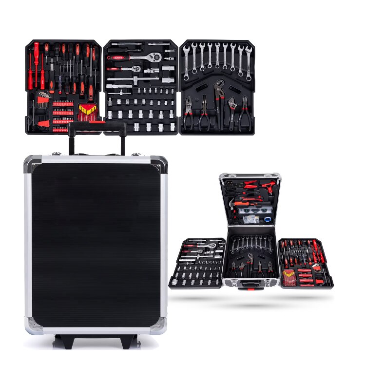 Trusa scule JRH, 499 piese in valiza aluminiu tip troler - eMAG.ro