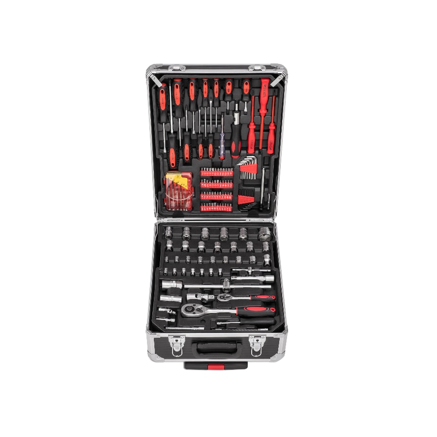 Trusa scule JRH, 499 piese in valiza aluminiu tip troler - eMAG.ro