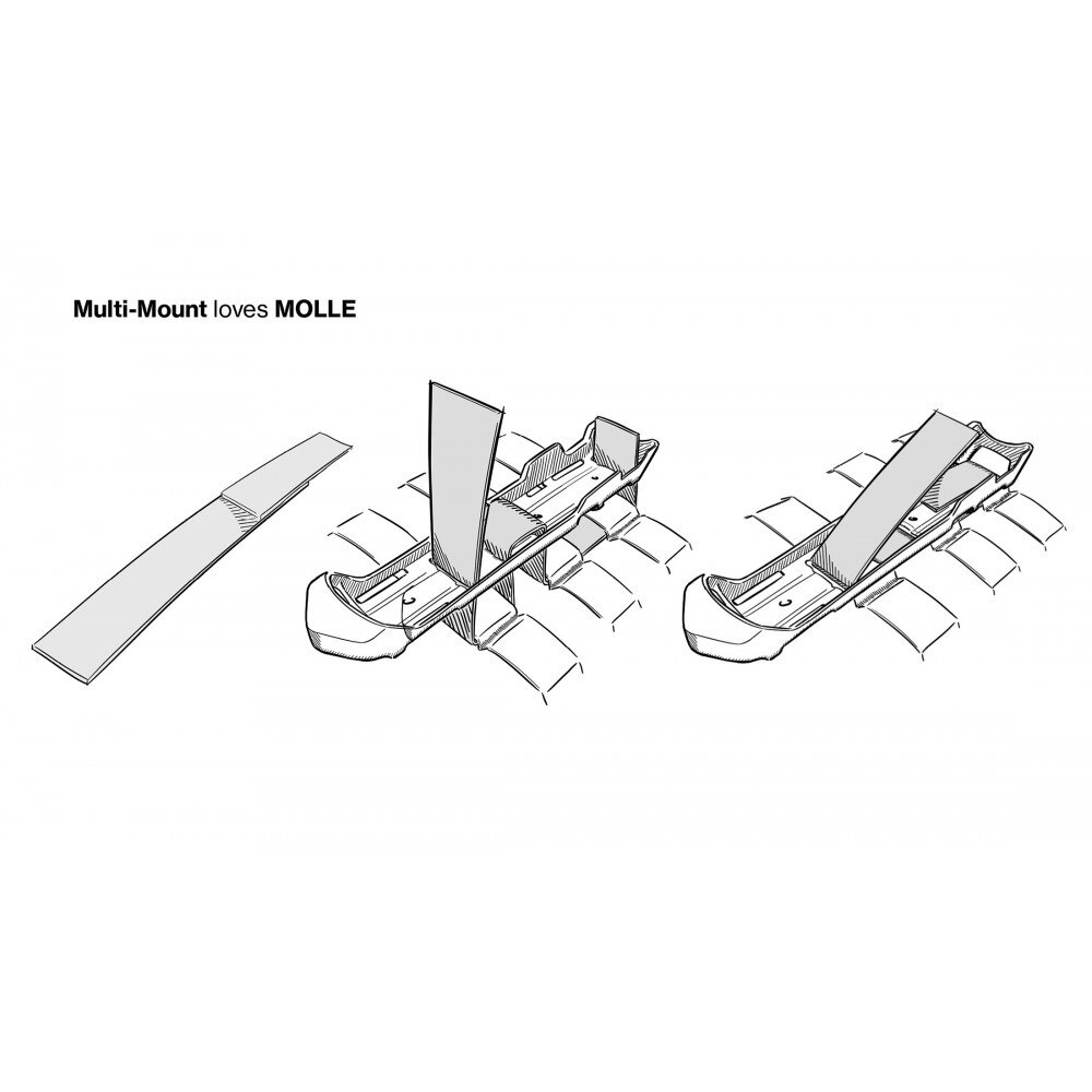 Kit Sistem prindere Universal / Molle, Mora 13000, MULTIMOUNT pentru ...