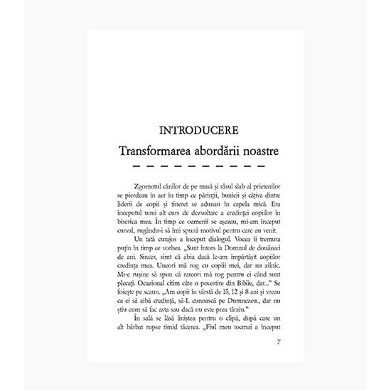 E nevoie de o biserica sa creasca un parinte, dezvoltare personala ...