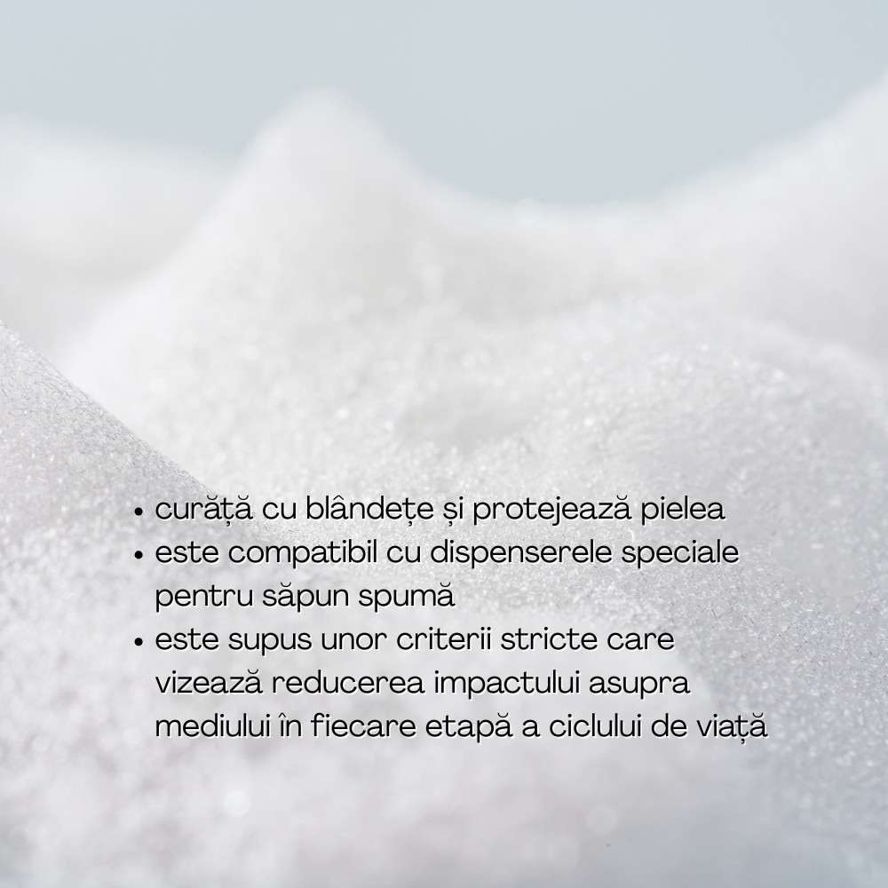 Pachet 3 x Sapun spuma, Higeea, 1 L, eticheta ecologica, compatibil cu ...