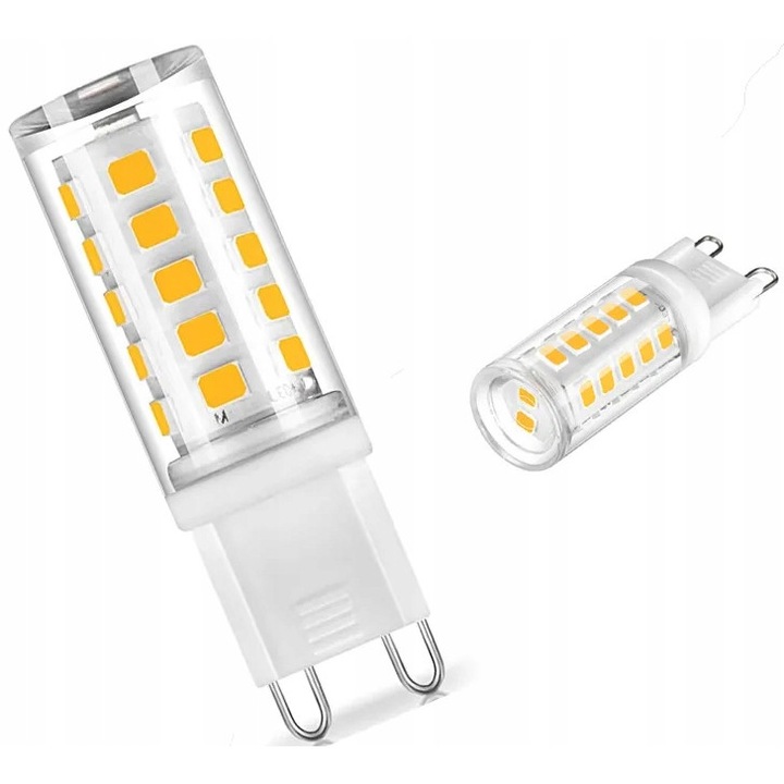 Bec LED, G9, putere 10W, luminozitate 1080lm, culoarea luminii alb ...