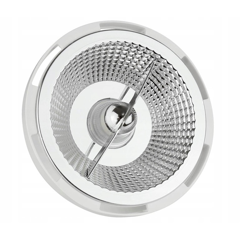 Bec LED, tip AR111, rotund, alb, cu reflector, filet GU10, 15W - eMAG.ro