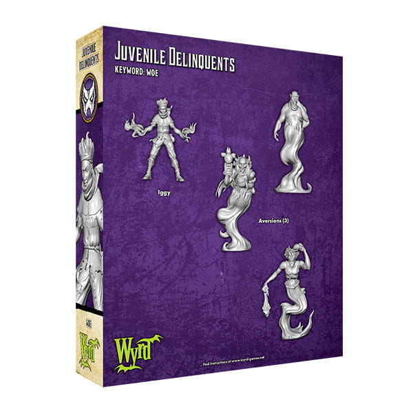 Extensie de joc Malifaux 3rd Edition, Juvenile Delinquents, 4 carduri ... Extensie de joc Malifaux 3rd Edition, Juvenile Delinquents, 4 carduri ...