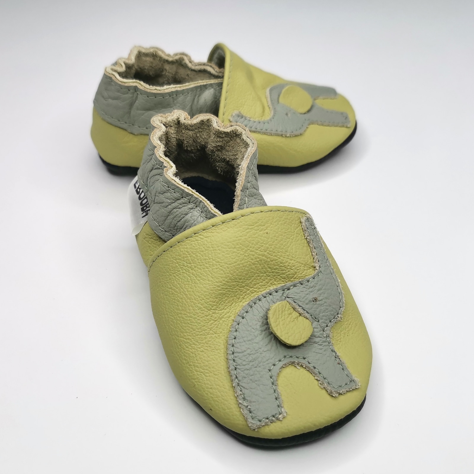 Botosei din piele naturala elefant 3-4 ani -Ebooba - eMAG.ro