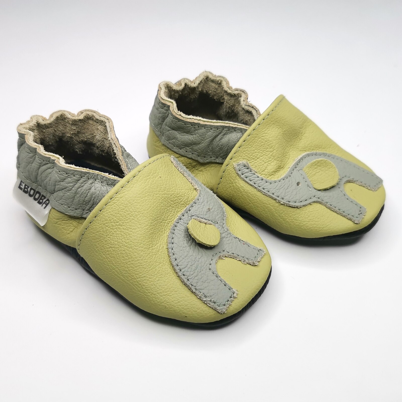 Botosei din piele naturala elefant 0-6 luni-Ebooba - eMAG.ro