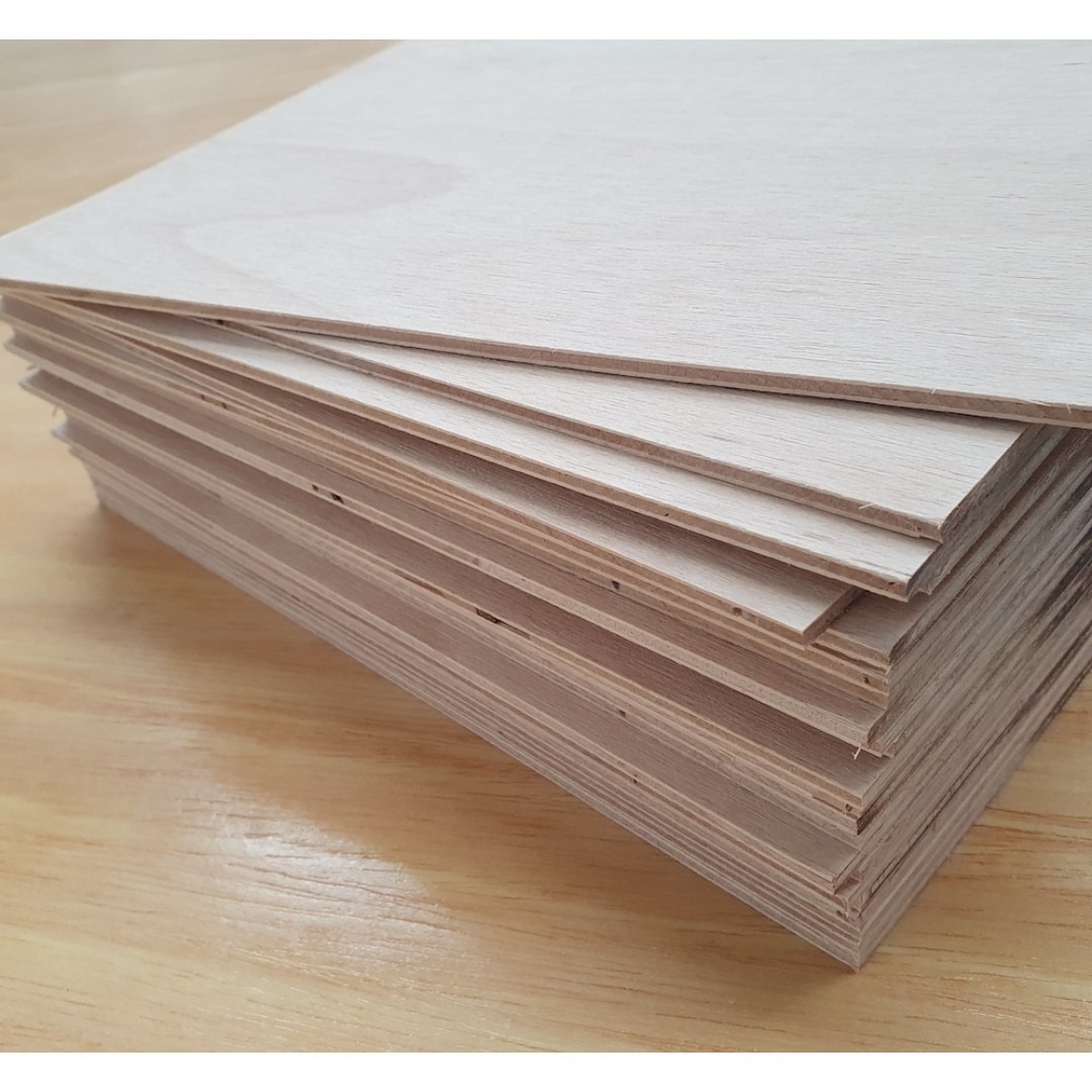 Set 10 bucati placaj din plop A4, pentru pirogravura / traforaj si ...