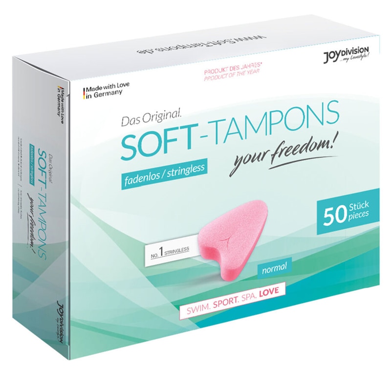 Tampon, JoyDivision Soft Tampons normál, láthatatlan védelmet és ...