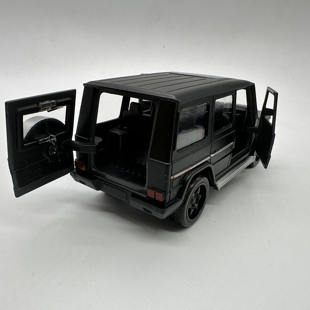 Macheta de metal Mercedes Benz Clasa G, 1:36, negru, Motor pull-back ...