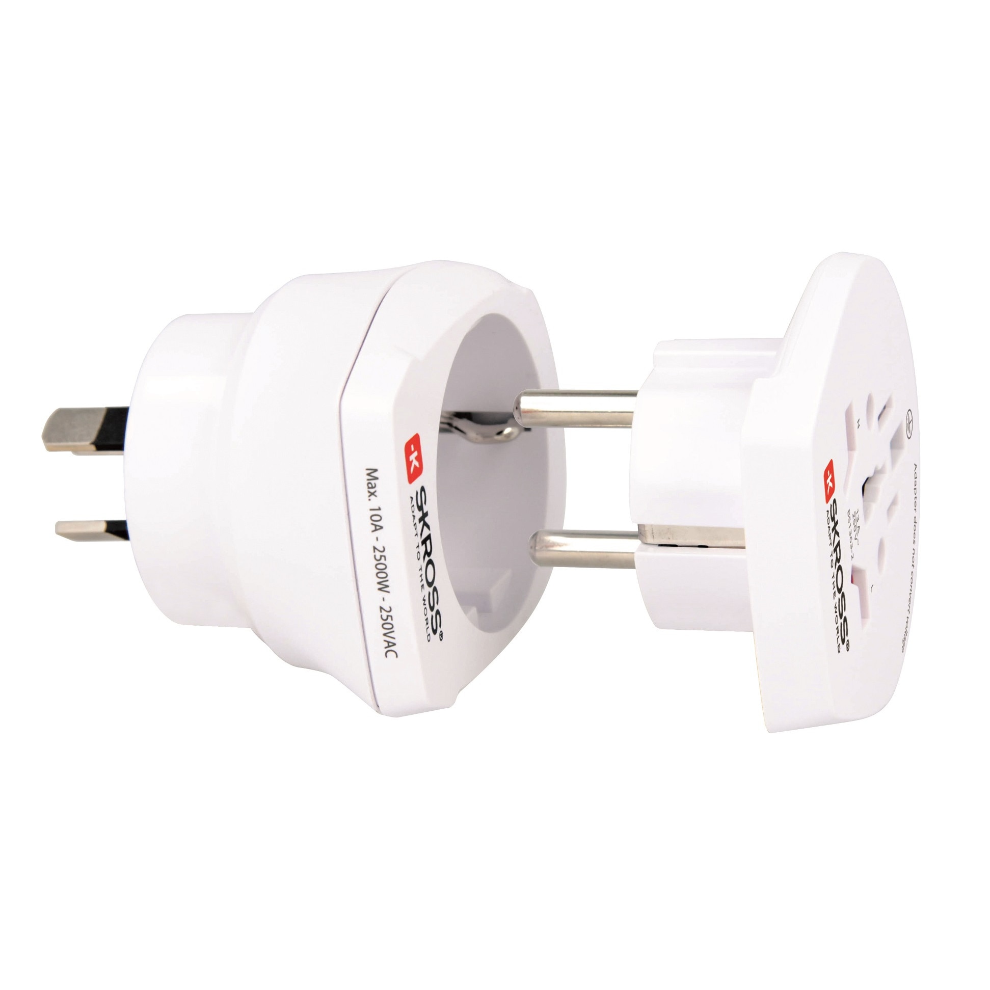 Adaptor priza universal 2 in 1 World -> Australia / China Skross 1. ...
