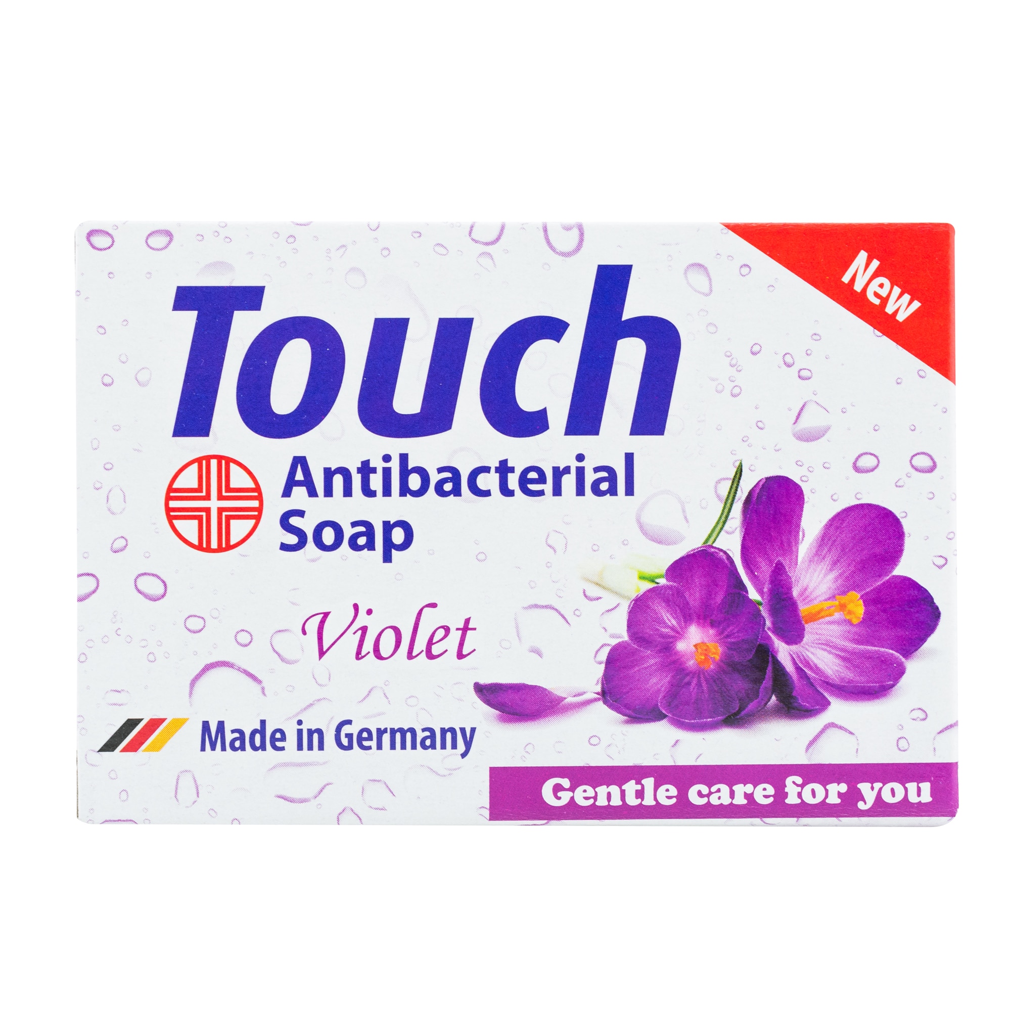 Антибактериален сапун Touch Violet, 100 гр - eMAG.bg