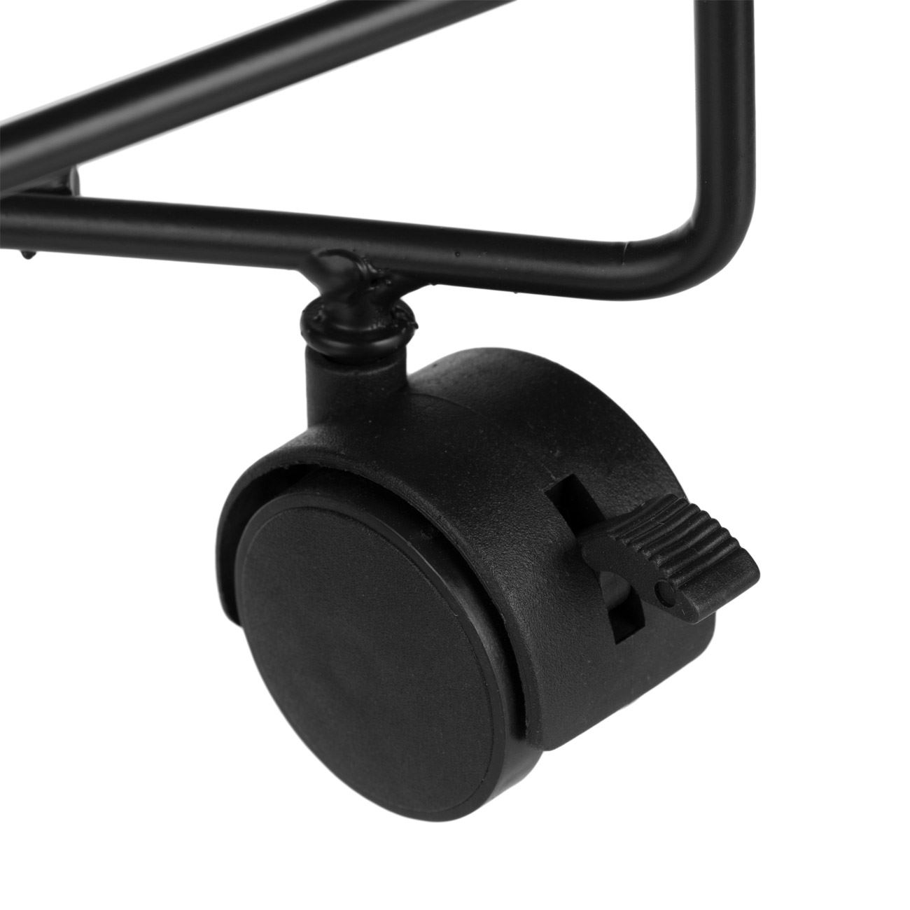 Suport ghiveci cu Roti, Negru Obsidian, 33x33x10.5 cm - eMAG.ro