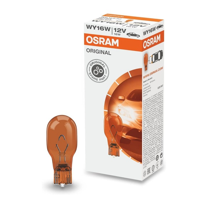 Set 10 Becuri 12V WY16W Osram, Original - eMAG.ro