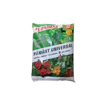 Pamant de flori Universal, Florimax, 4L - eMAG.ro