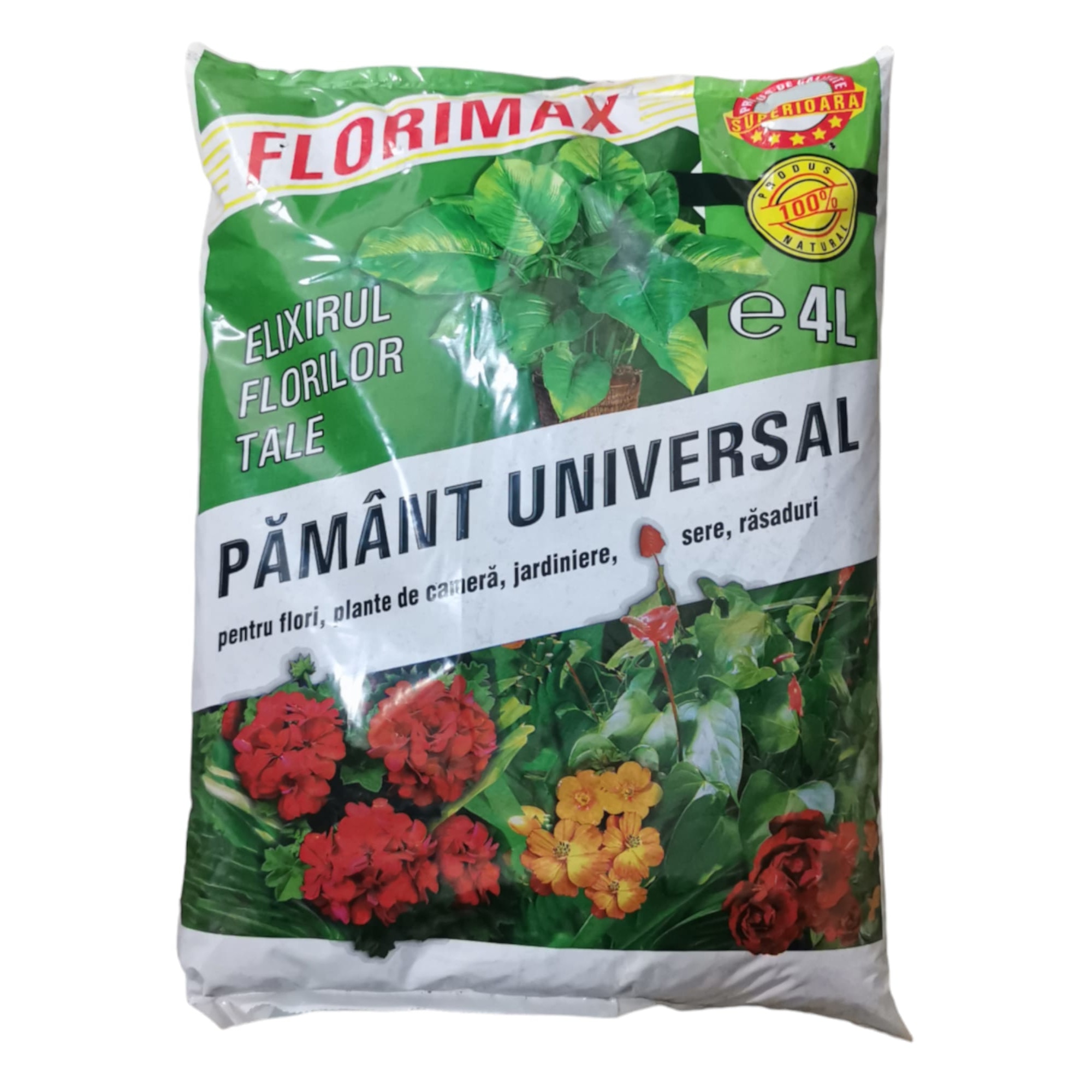 Florimax Почва за цветя, количество 4 L - eMAG.bg