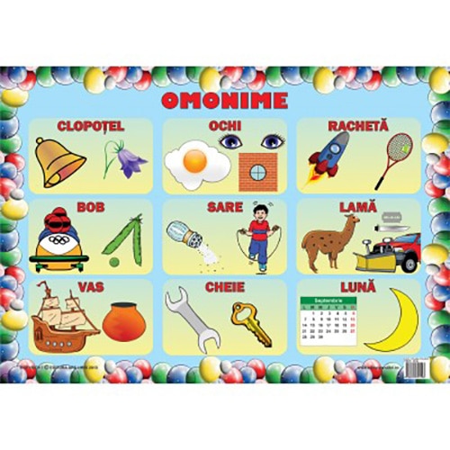 Set planse - Omonime - 3 planse 50x70cm - eMAG.ro