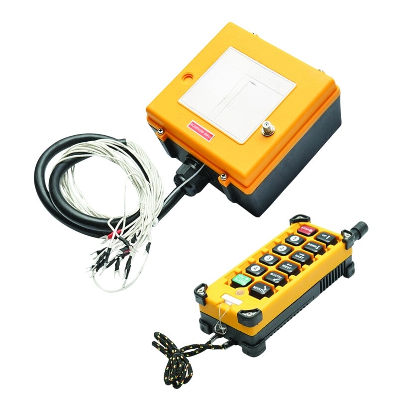 Telecomanda industriala wireless cu 10 comenzi DC 12V-72V si protectie ...