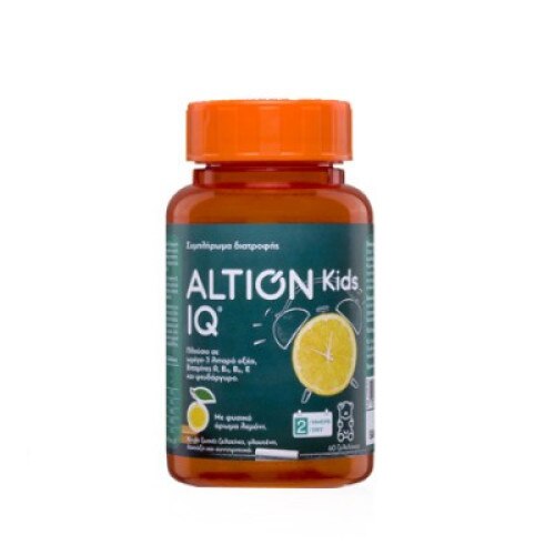Supliment alimentar Altion Kids IQ, Omega-3, Vitamine, Fara Gluten, 60 ...