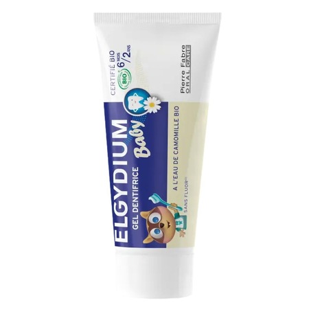 Pasta de dinti pentru copii, Elgydium Baby, Fara fluor, 6 luni - 2 ani ...