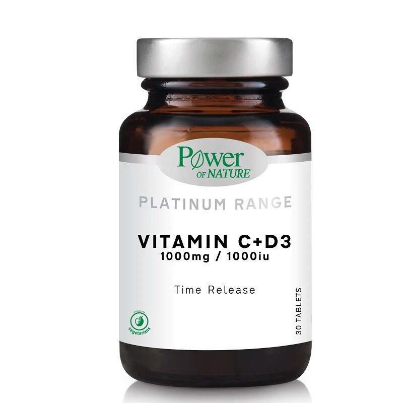 Supliment alimentar Power Health, Platinum Vitamin C 1000mg & D3 1000iu ...