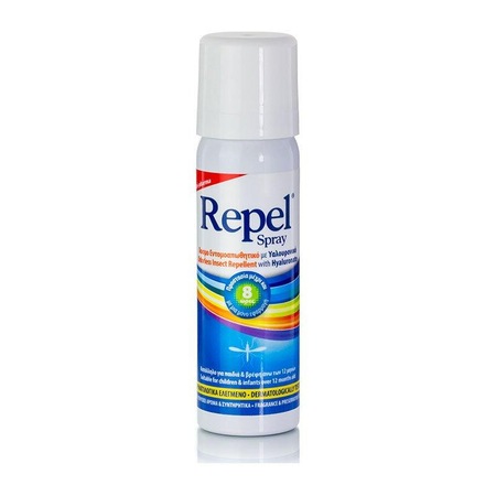Spray anti-insecte REPEL, protectie 8 ore, fara parfum, 50ml - eMAG.ro