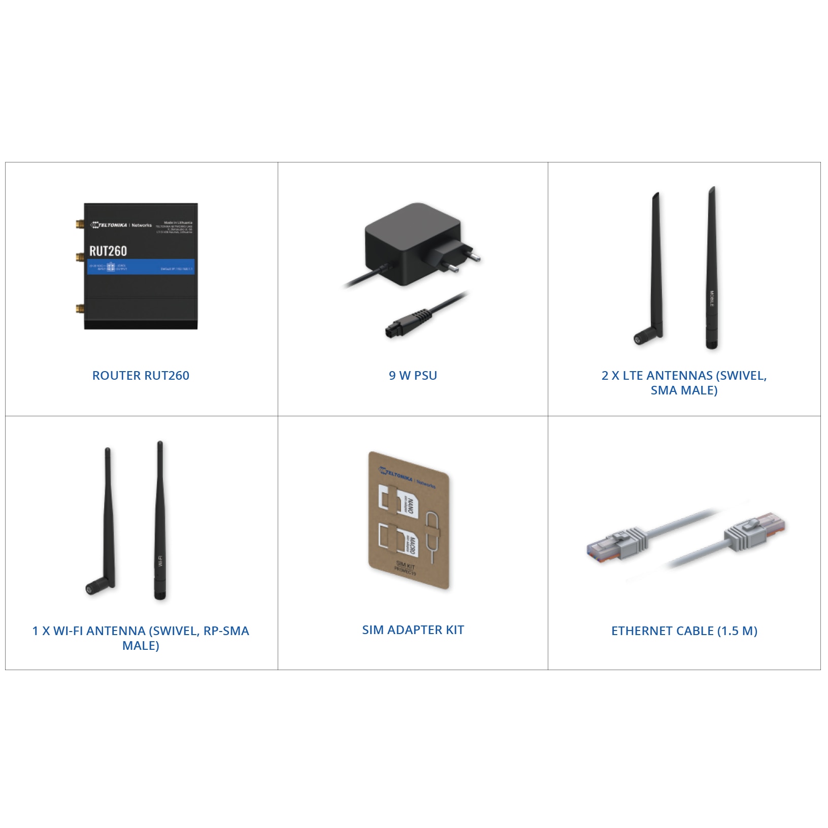 Router industrial Teltonika RUT260, 4G/LTE Cat 6 - eMAG.ro